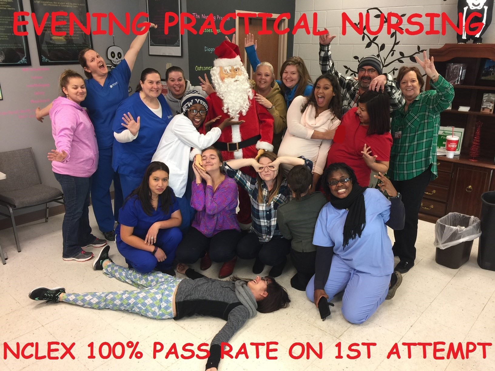 Congratulations Evening Nursing Class for 100% Pass on NCLEX! | TCAT ...